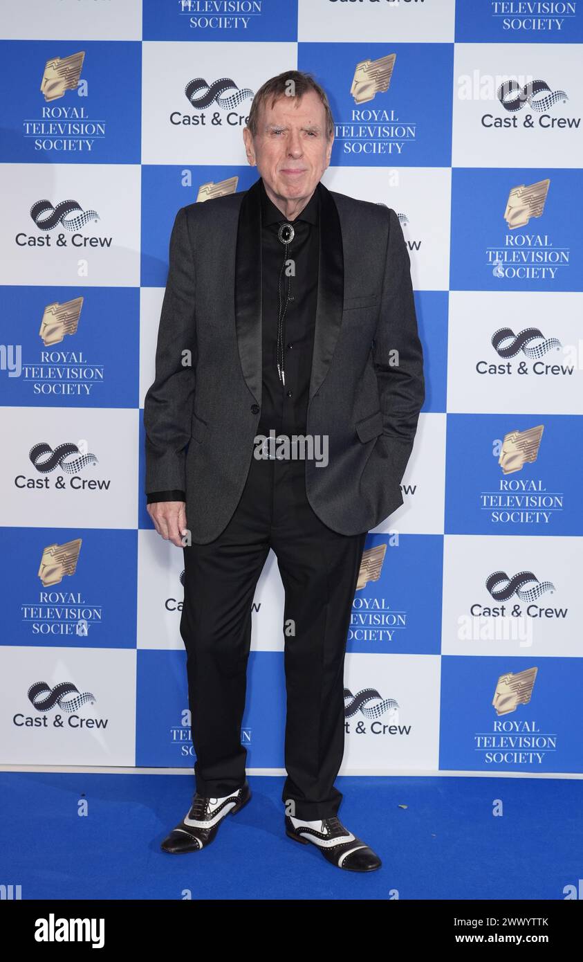 Timothy Spall arrives for the Royal Television Society Programme Awards ...