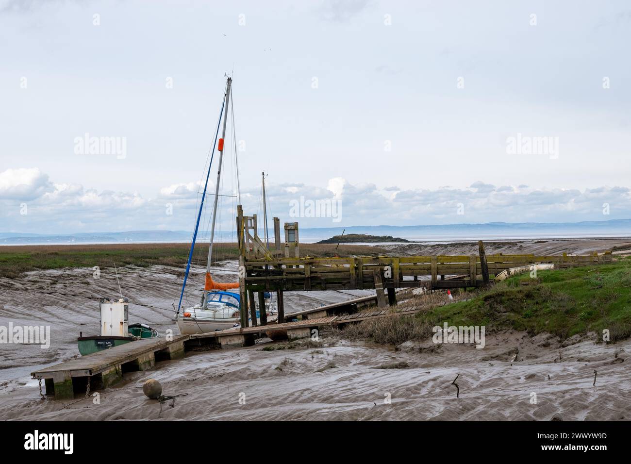 March 2024 - Uphill, Weston supe Mare, North Somerset, England, UK ...