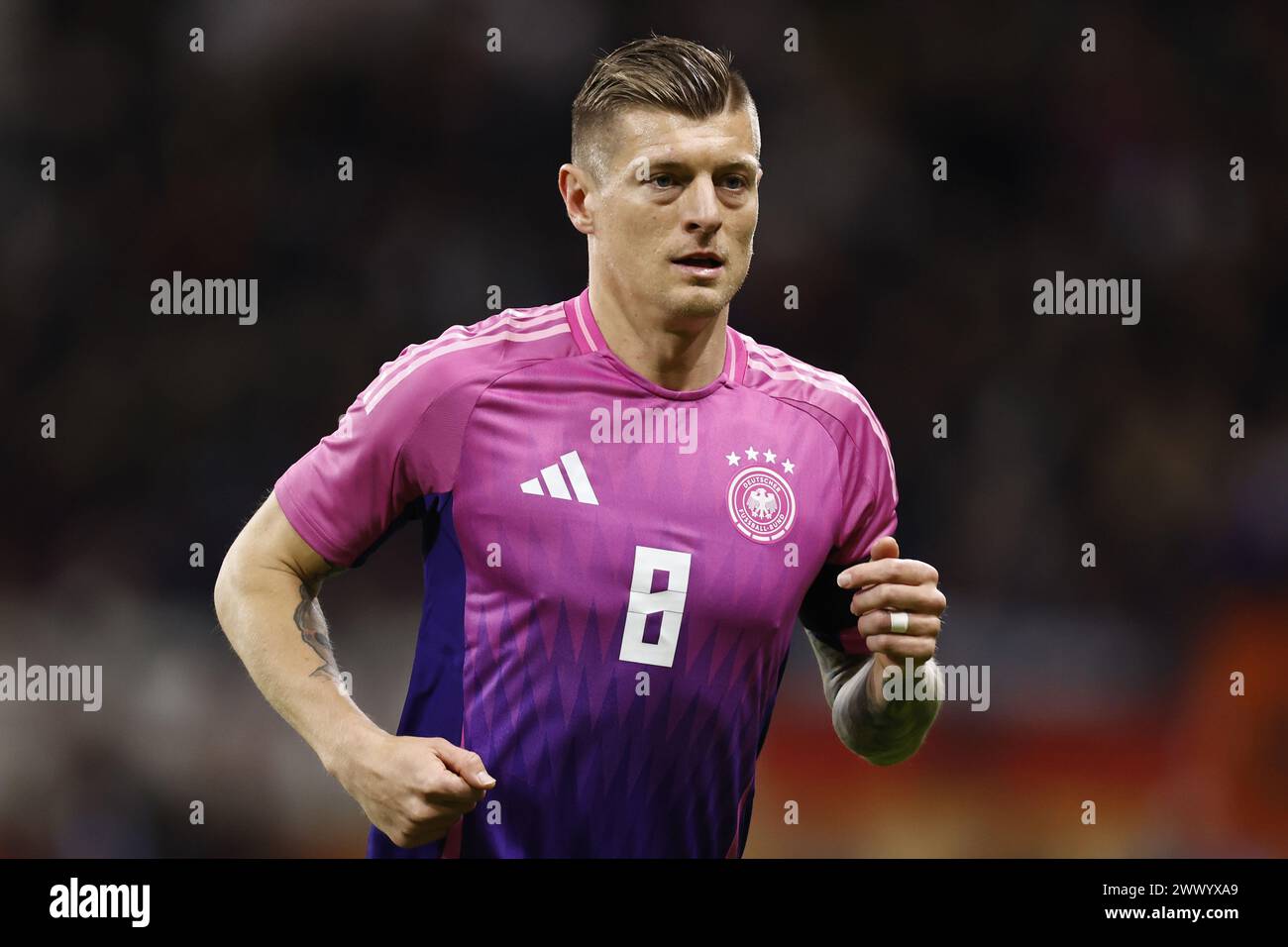 FRANKFURT - Toni Kroos of Germany during the friendly Interland match between Germany and the ...