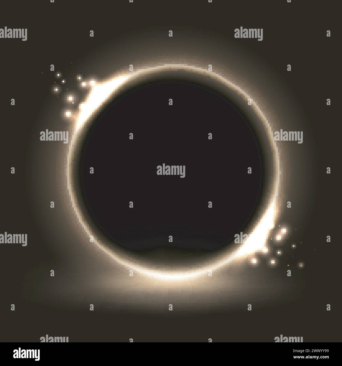 Round Light, Vector Illustration Stock Vector Image & Art - Alamy