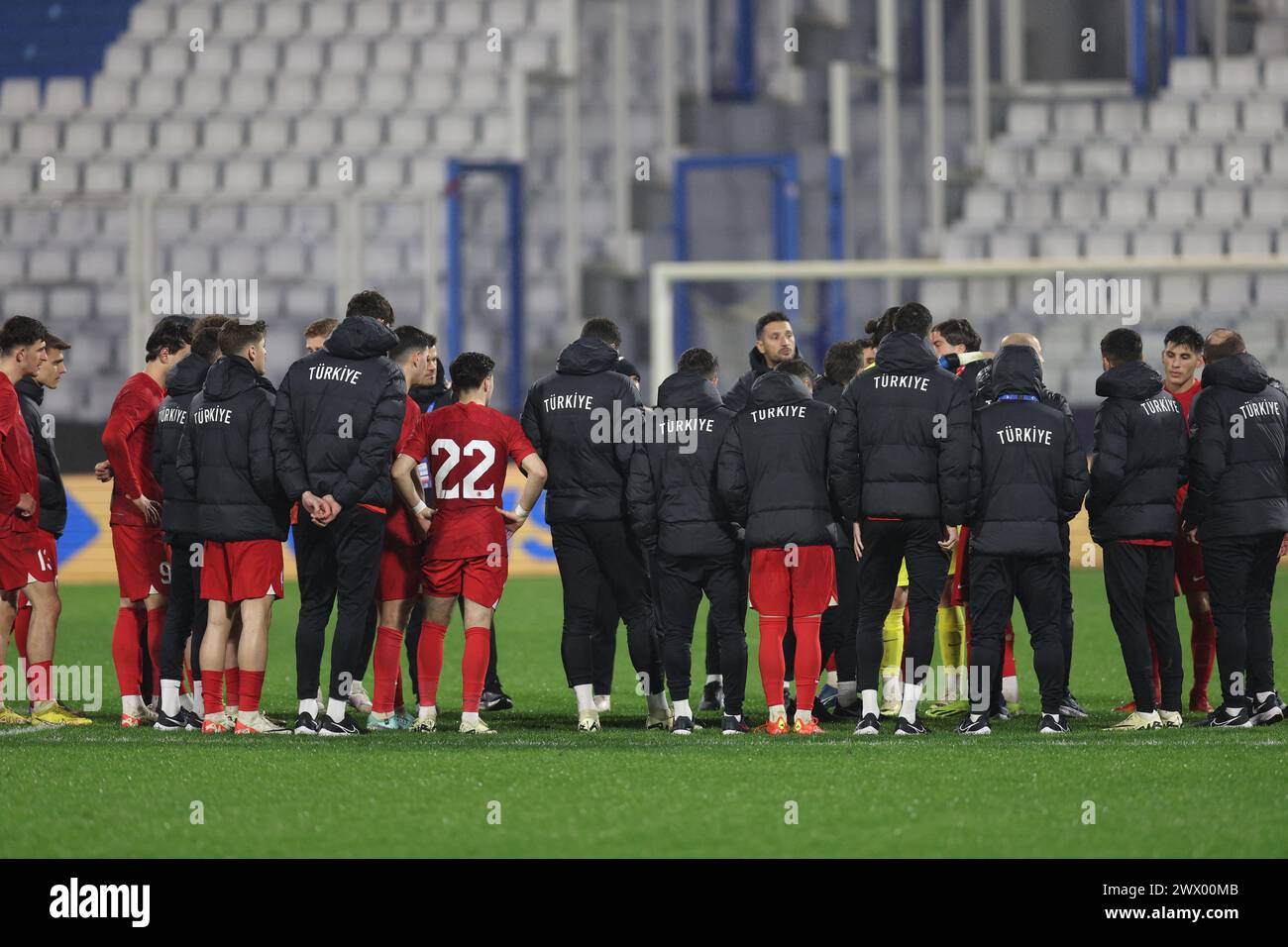 Team (Turkiye) during the UEFA Under 21 Championship 2025 Qualifying ...