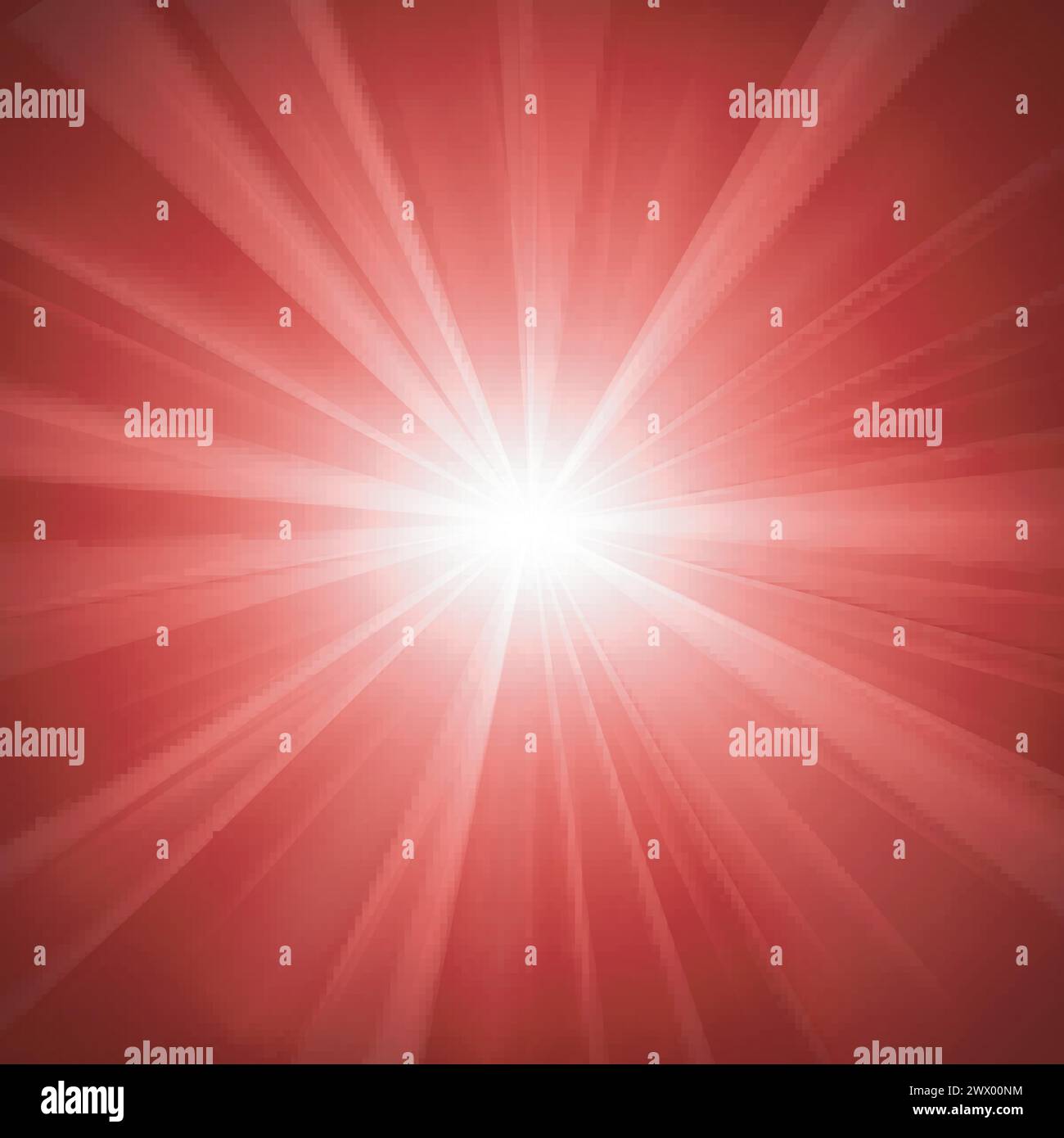 Illuminated Red Light Background, Vector Illustration Stock Vector ...