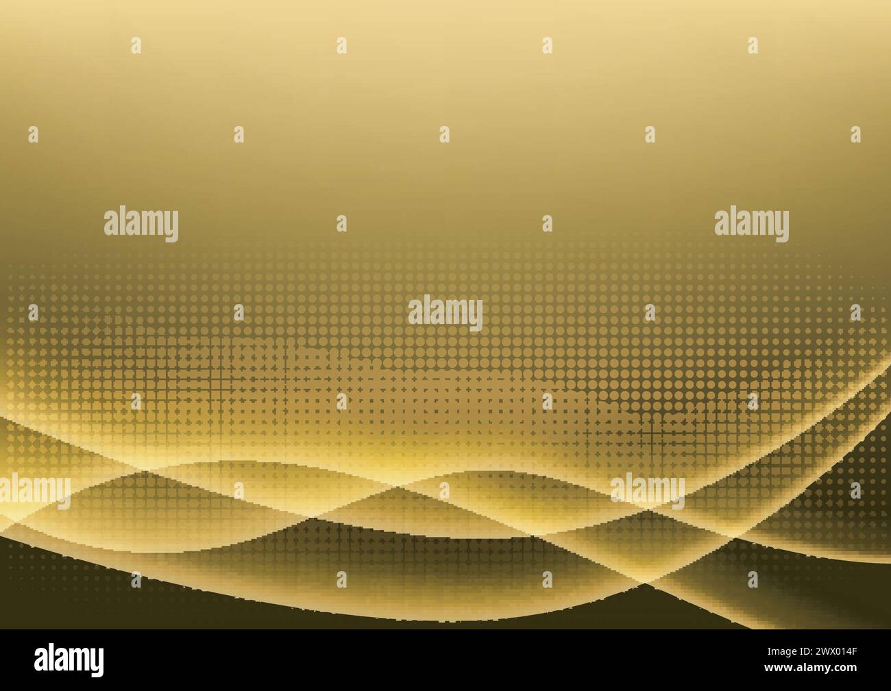 Futuristic Gold Light Glowing, Vector Illustration Stock Vector Image ...