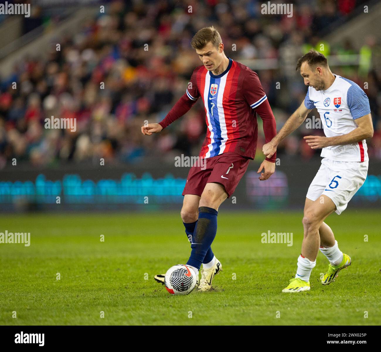 Oslo, Norway. 26th Mar, 2024. Oslo, Norway, March 26th 2024: Alexander ...