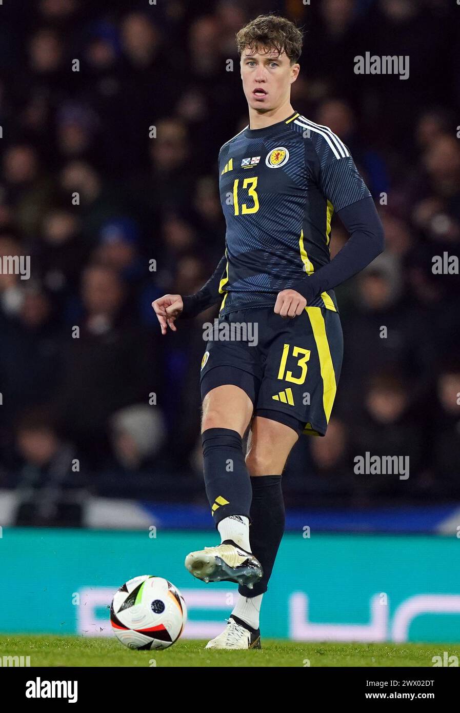 Scotland's Jack Hendry during a international friendly match at Hampden ...