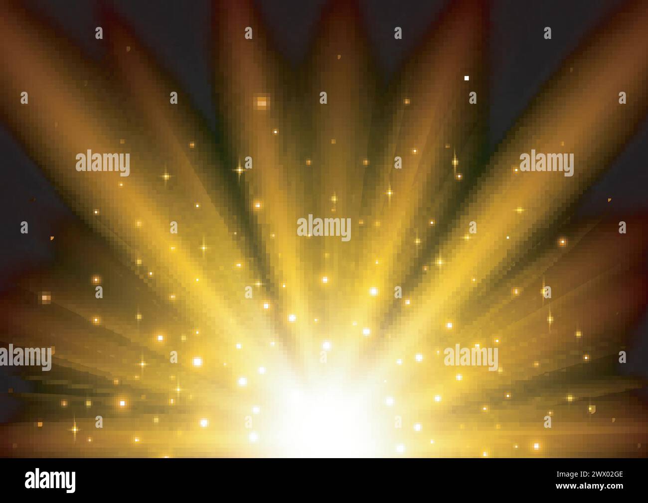 Spotlight shining sparks on hi-res stock photography and images - Alamy