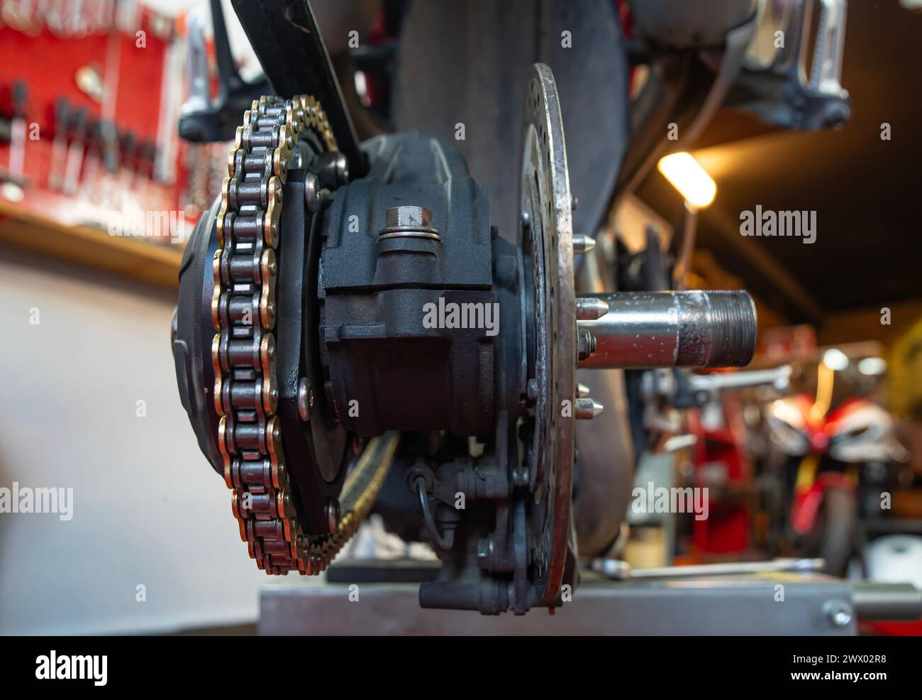 Motorcycle brake and system, disc. caliper rim and chassis, repair time ...