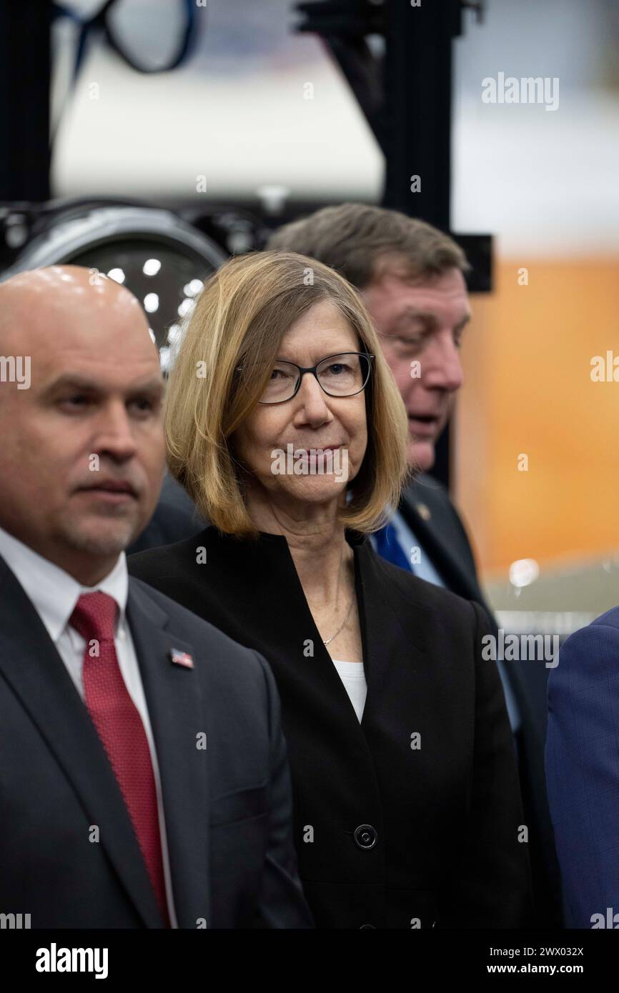 Houston, Tx, USA. 26th Mar, 2024. General Manager of Starbase in south ...