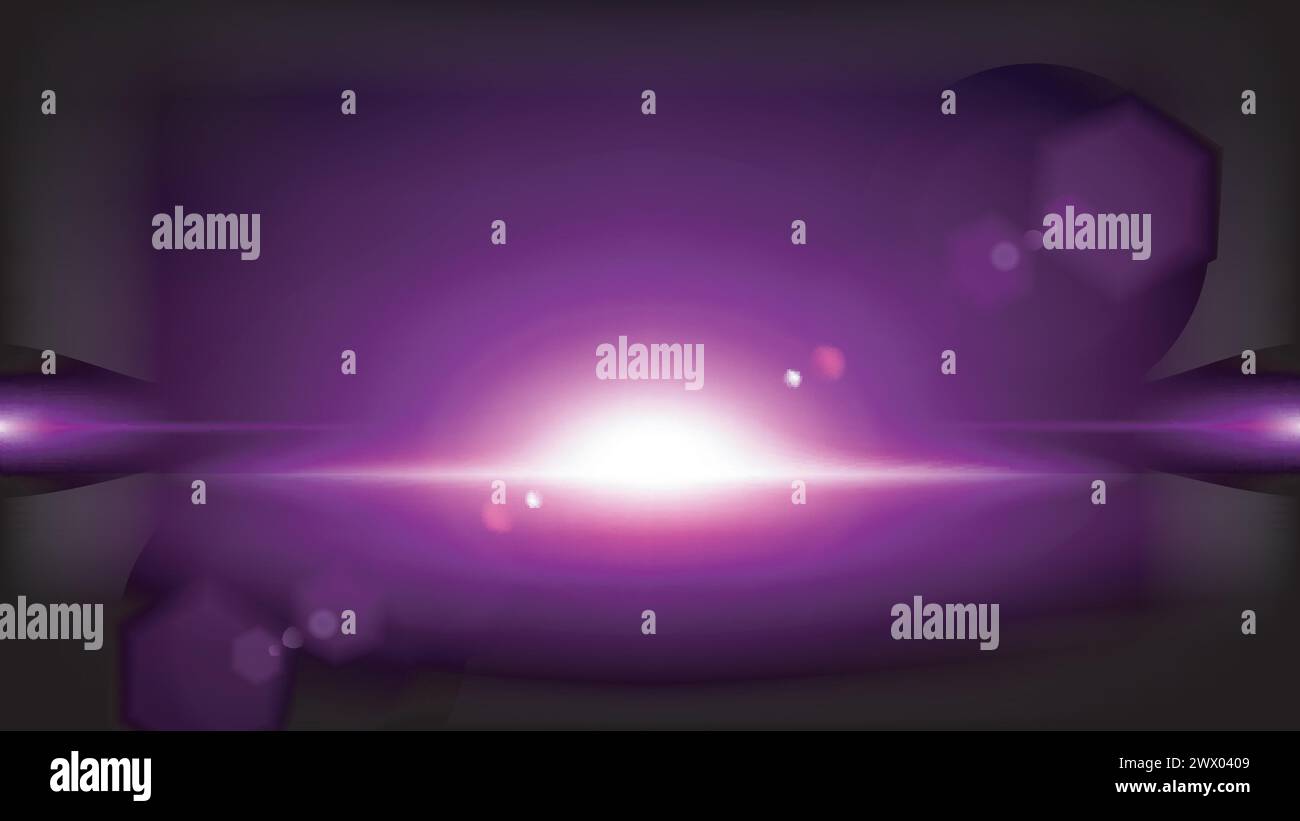 Violet Rays Rising, Vector Illustration Stock Vector Image & Art - Alamy