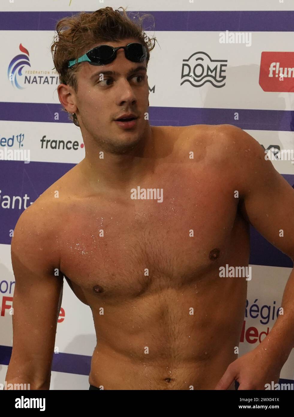 Noe Ponti during the Giant Open 2024, Swimming event on March 23, 2024 ...