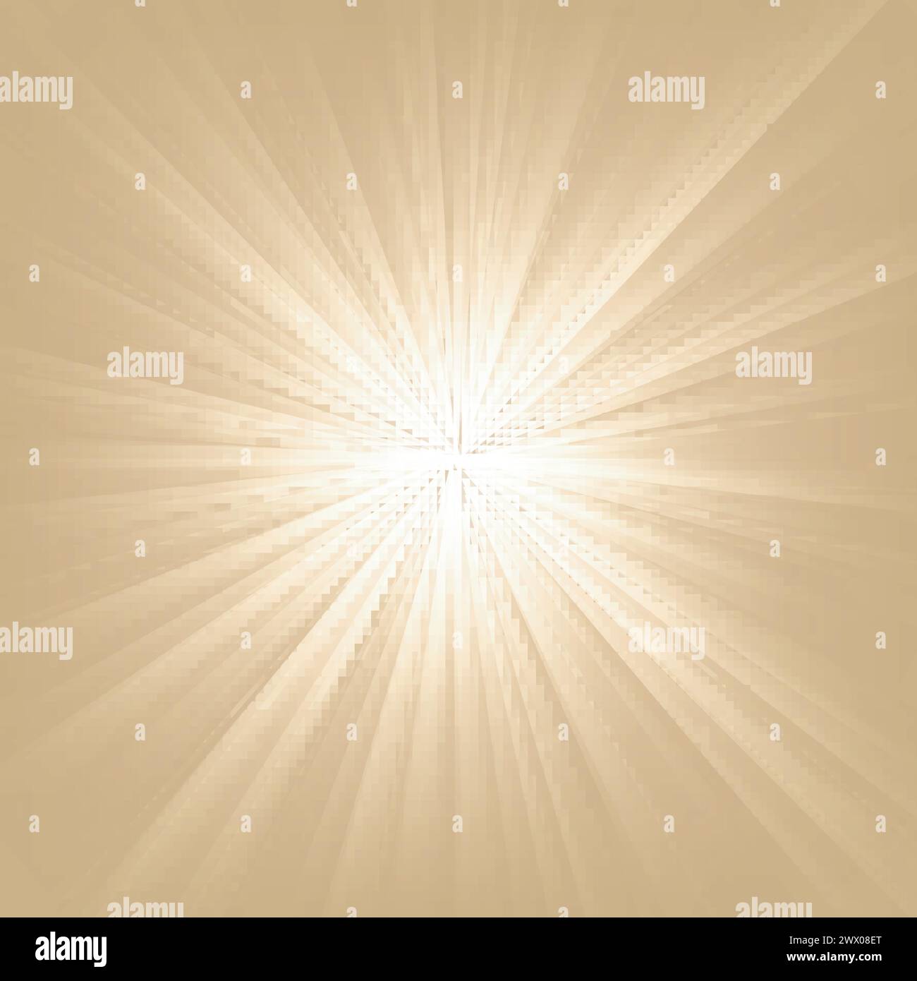 Bright white sun shining on Stock Vector Images - Alamy