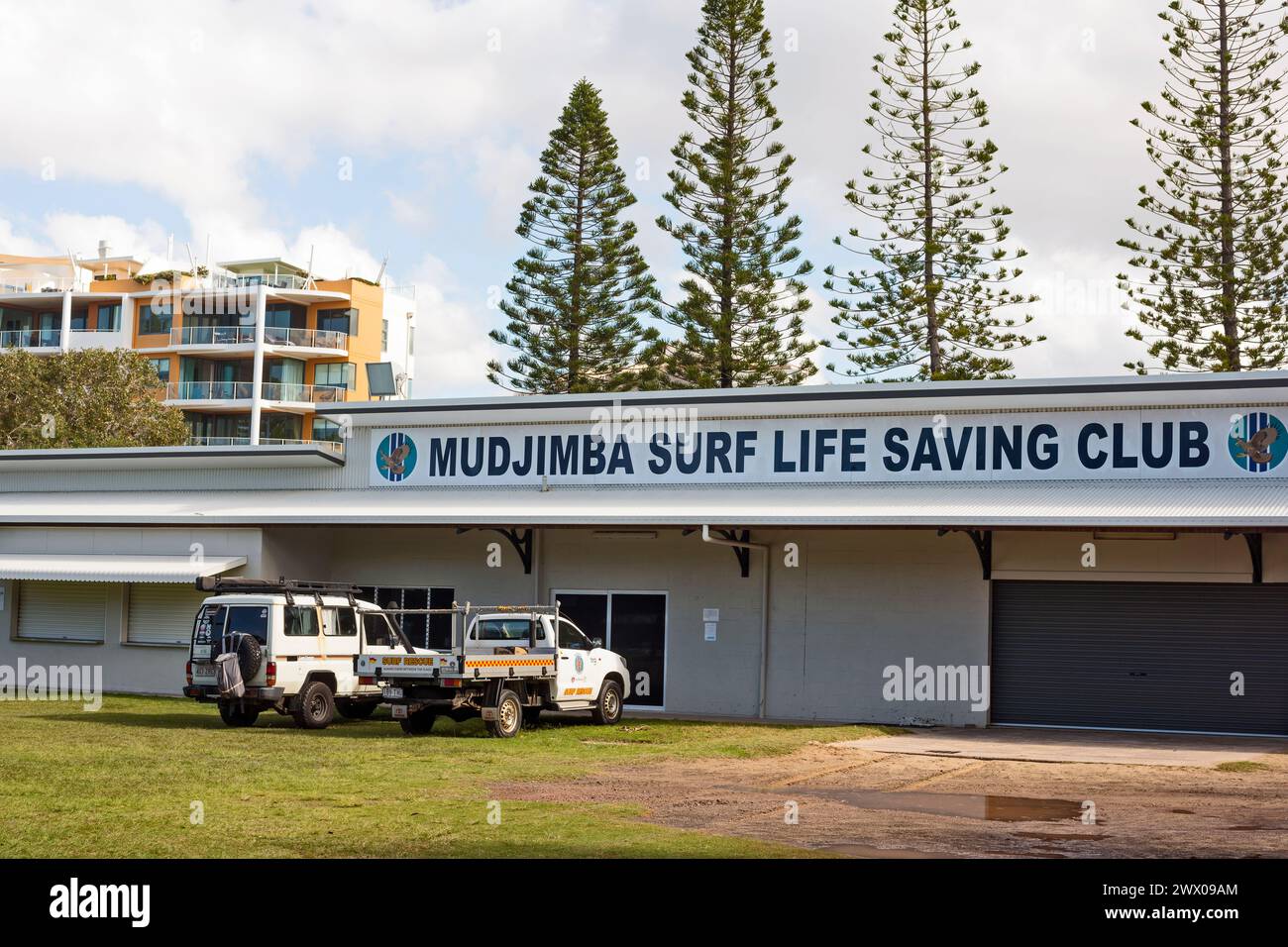 Mudjimba surf life saving club, Mudjimba beach, Queensland, Australia ...