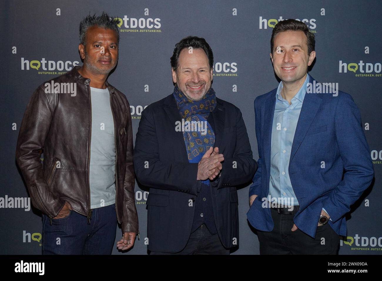 Toronto, Canada. 26th Mar, 2024. Sash Simpson, Barry Avrich, Mark Selby ...