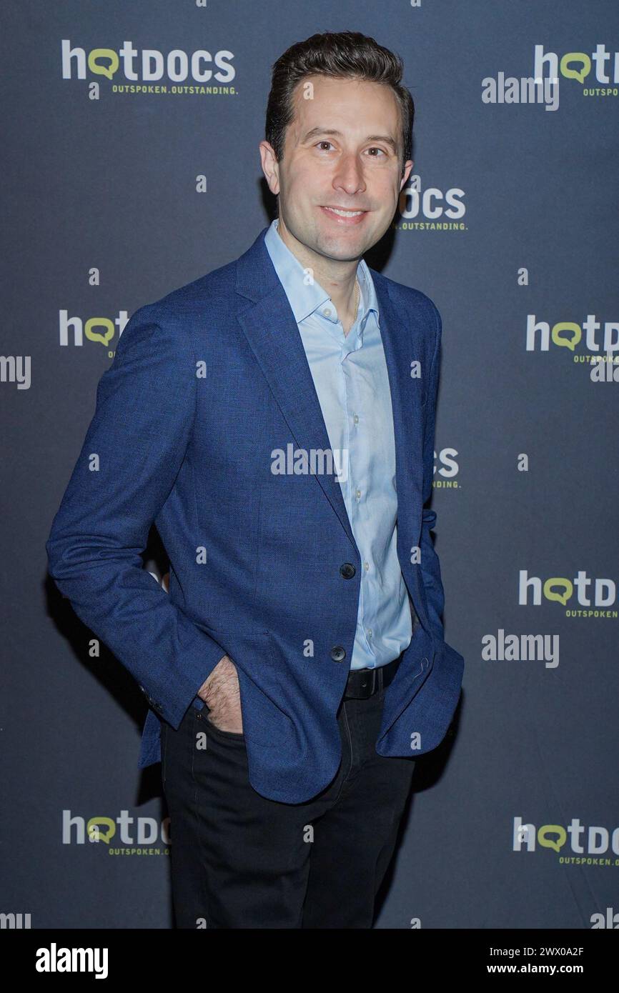 Toronto, Canada. 26th Mar, 2024. Mark Selby attends Hot Docs Film ...