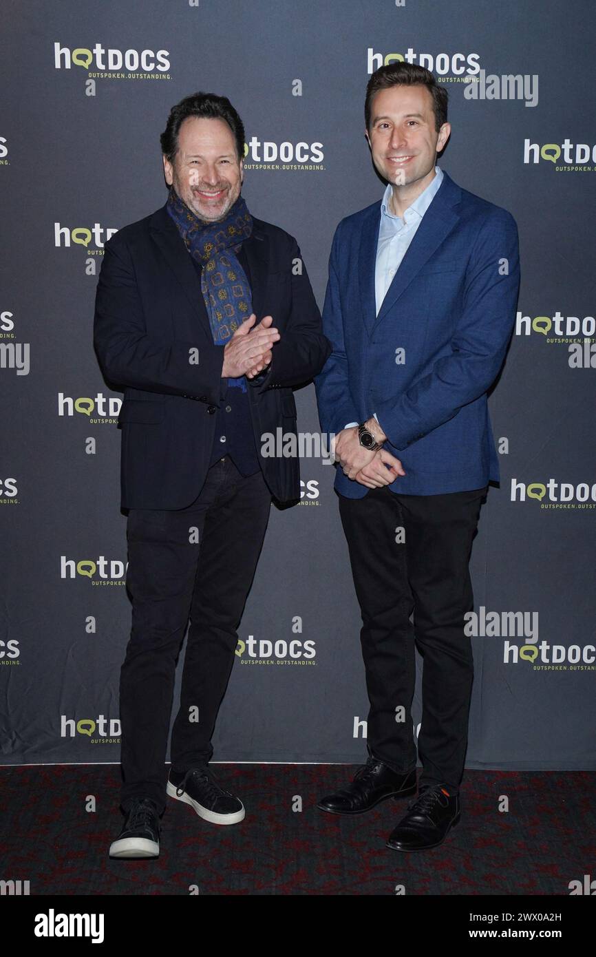 Toronto, Canada. 26th Mar, 2024. Barry Avrich and Mark Shelby attend ...