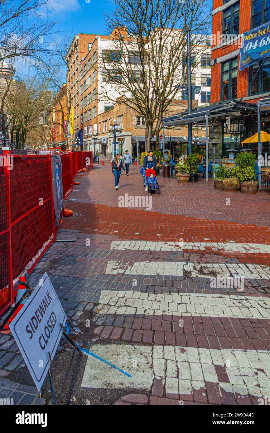 Refurbishment of Maple Tree Square in the Gastown district of Vancouver ...