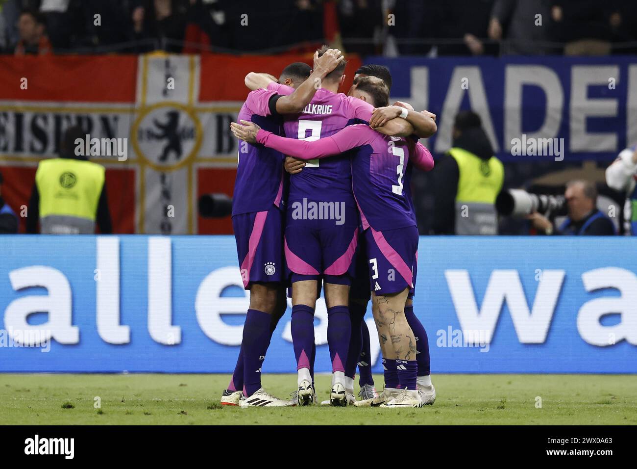 FRANKFURT - (l-r) Jamal Musiala of Germany, Niclas Fullkrug of Germany ...