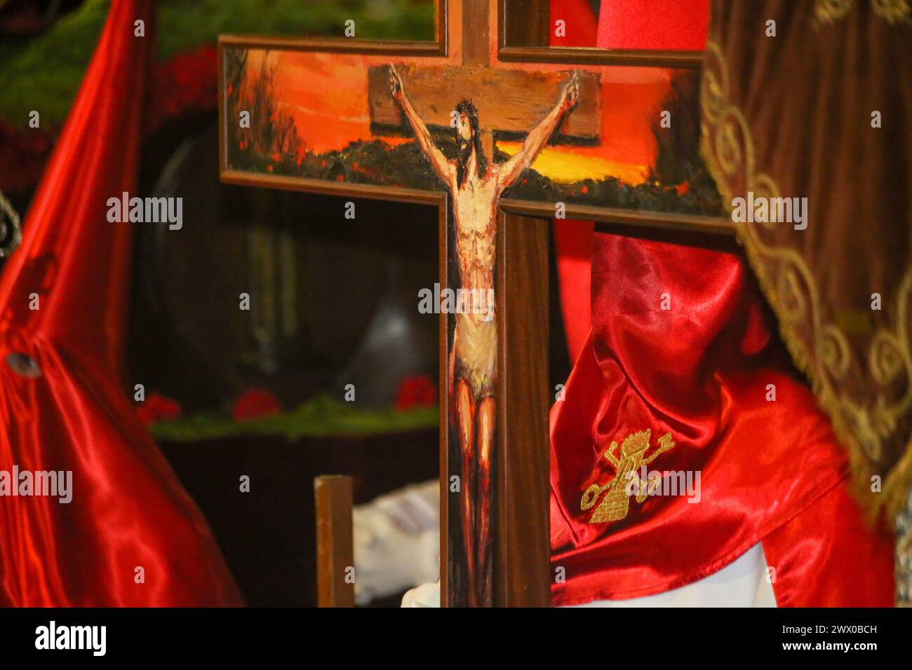 Saint peter apostle with jesus christ hi-res stock photography and ...