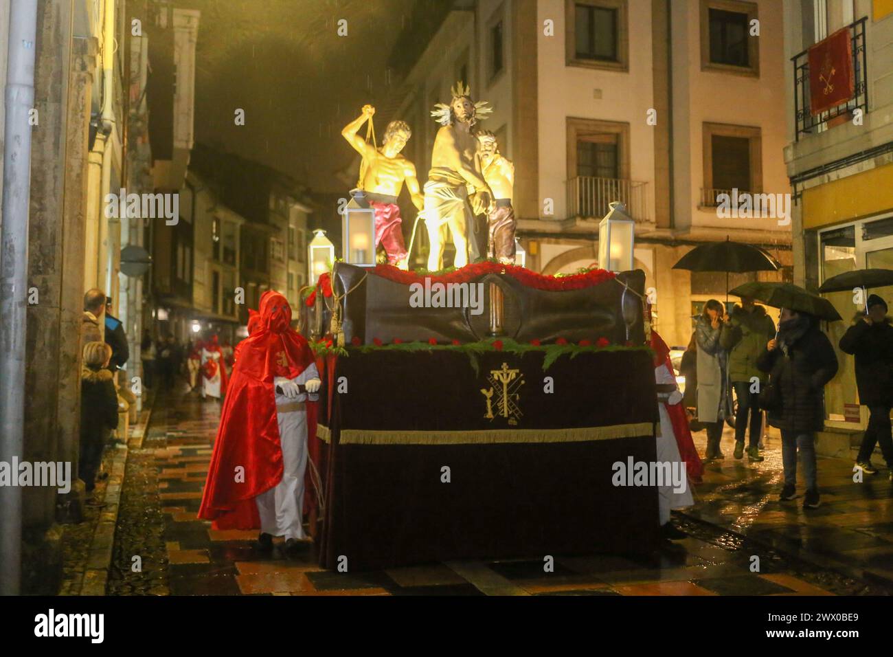 Christ at the column holy week hi-res stock photography and images - Alamy