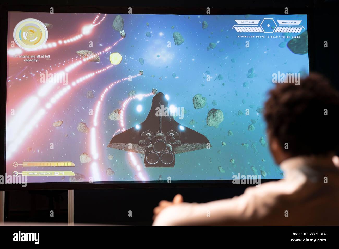 Video game overlay hi-res stock photography and images - Alamy