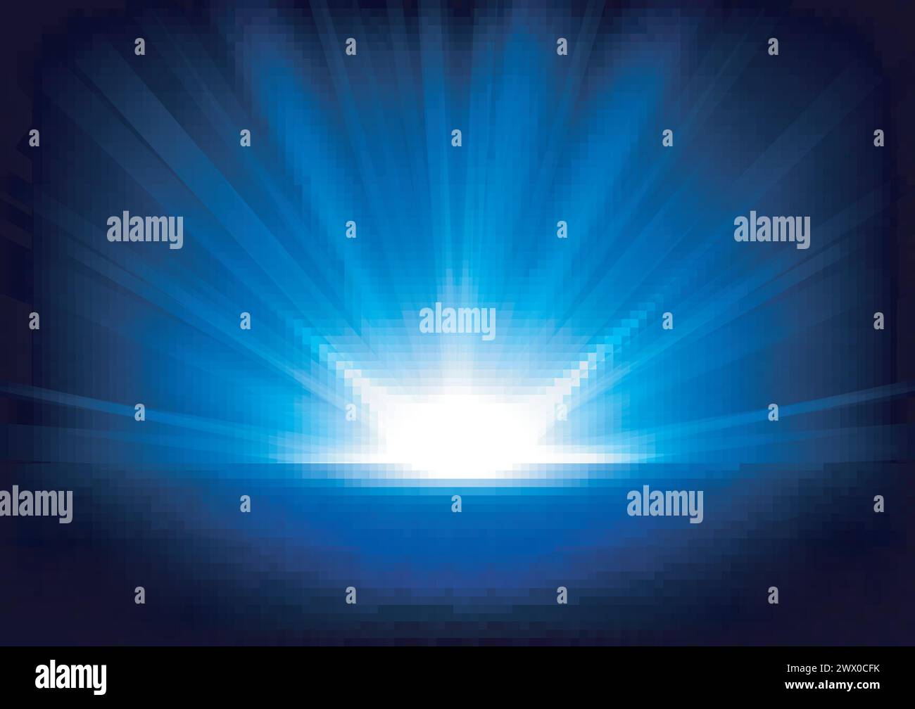 Brilliant sun rising Stock Vector Images - Alamy