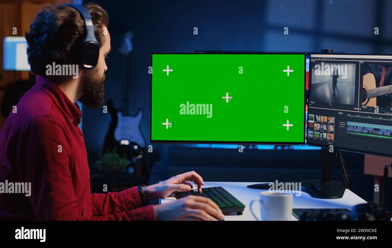 Visual effects green screen hi-res stock photography and images - Alamy