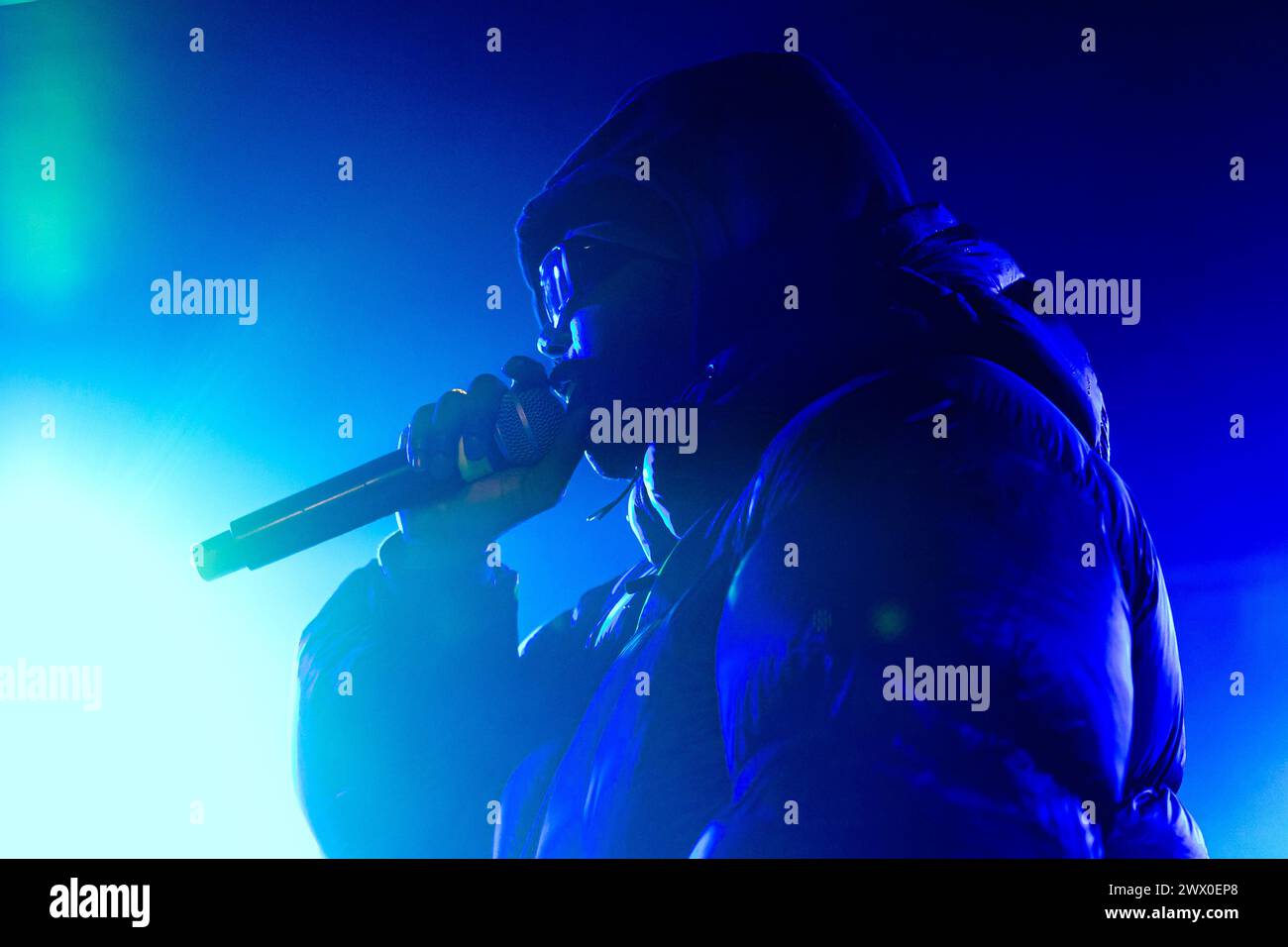 English rapper Lord Apex performs live at Circolo Magnolia in Milano ...