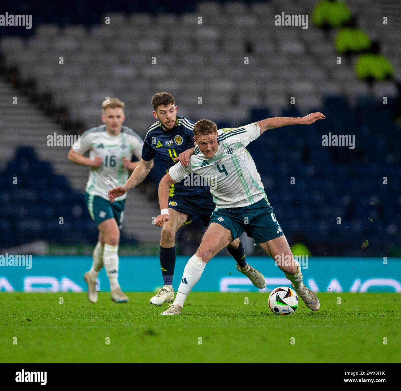 26th March 2024; Hampden Park, Glasgow, Scotland: International ...