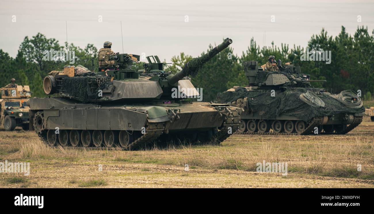 Armored crews assigned to 3rd Battalion, 69th Armor Regiment, 1st ...