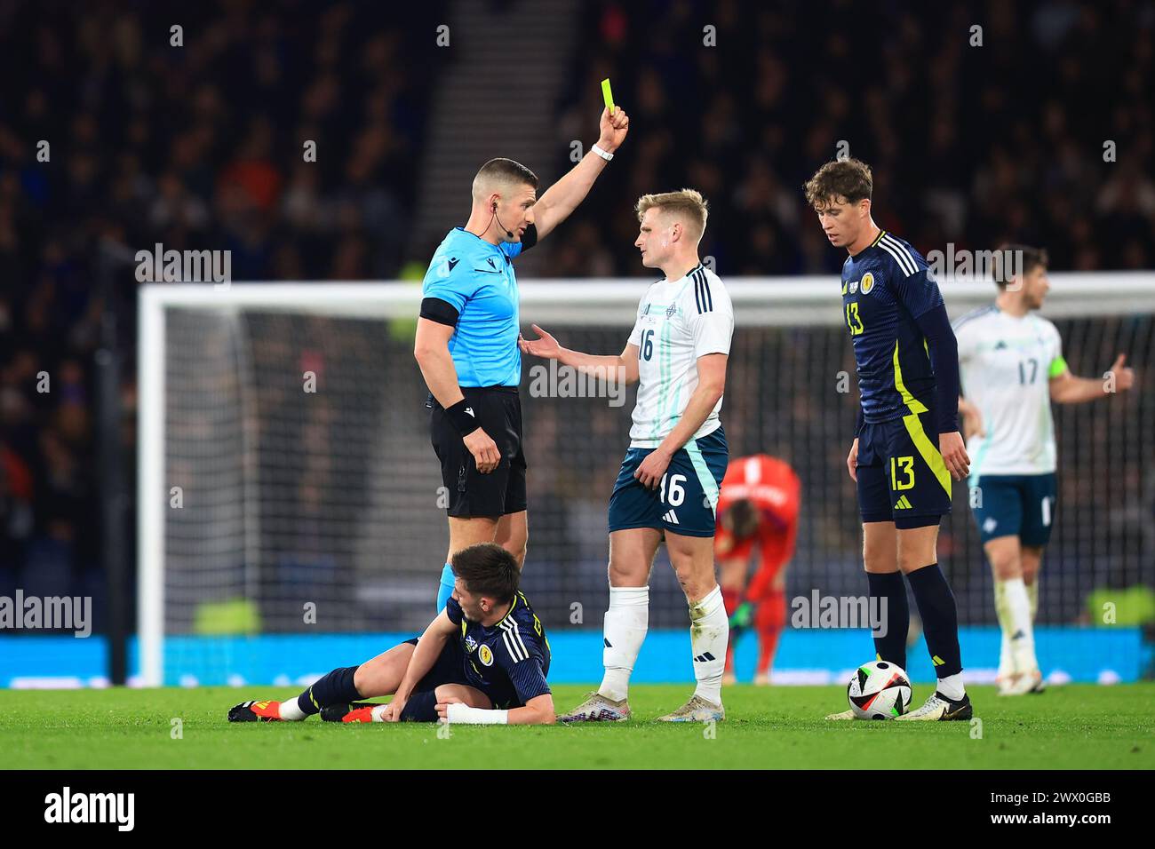 26th March 2024; Hampden Park, Glasgow, Scotland: International Football Friendly, Scotland ...