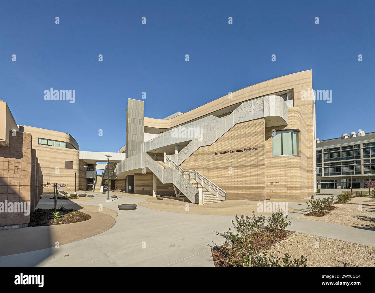 Santa Barbara, California, USA - March 17, 2024: UCSB, SE wide shot ...