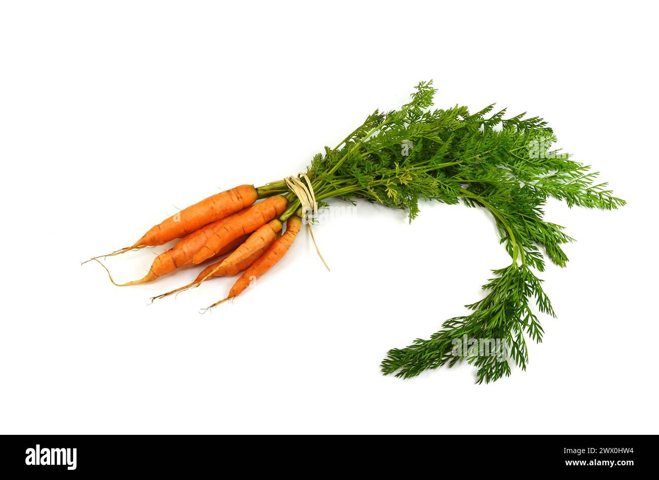 carrots isolated on white background Stock Photo - Alamy