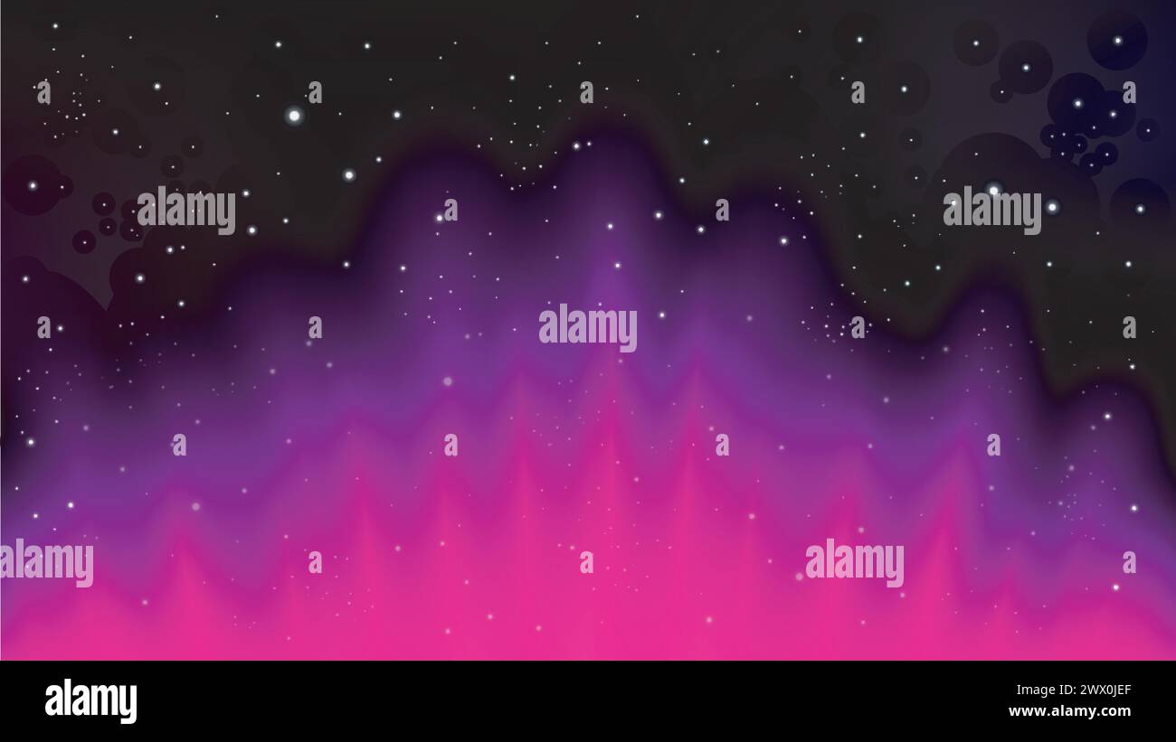 Violet Rays Rising on Dark Background, Suitable For Space Concept, and ...