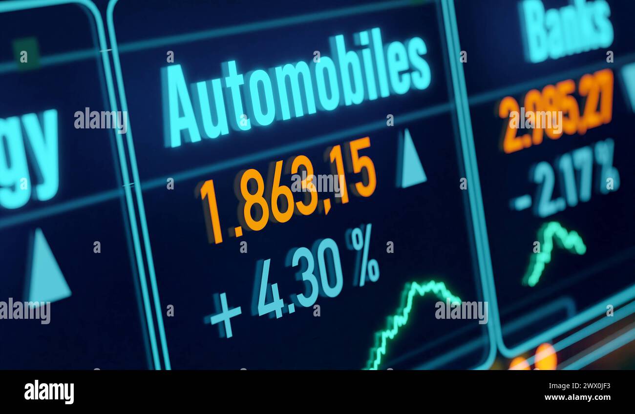 Auto diagramm hi-res stock photography and images - Alamy