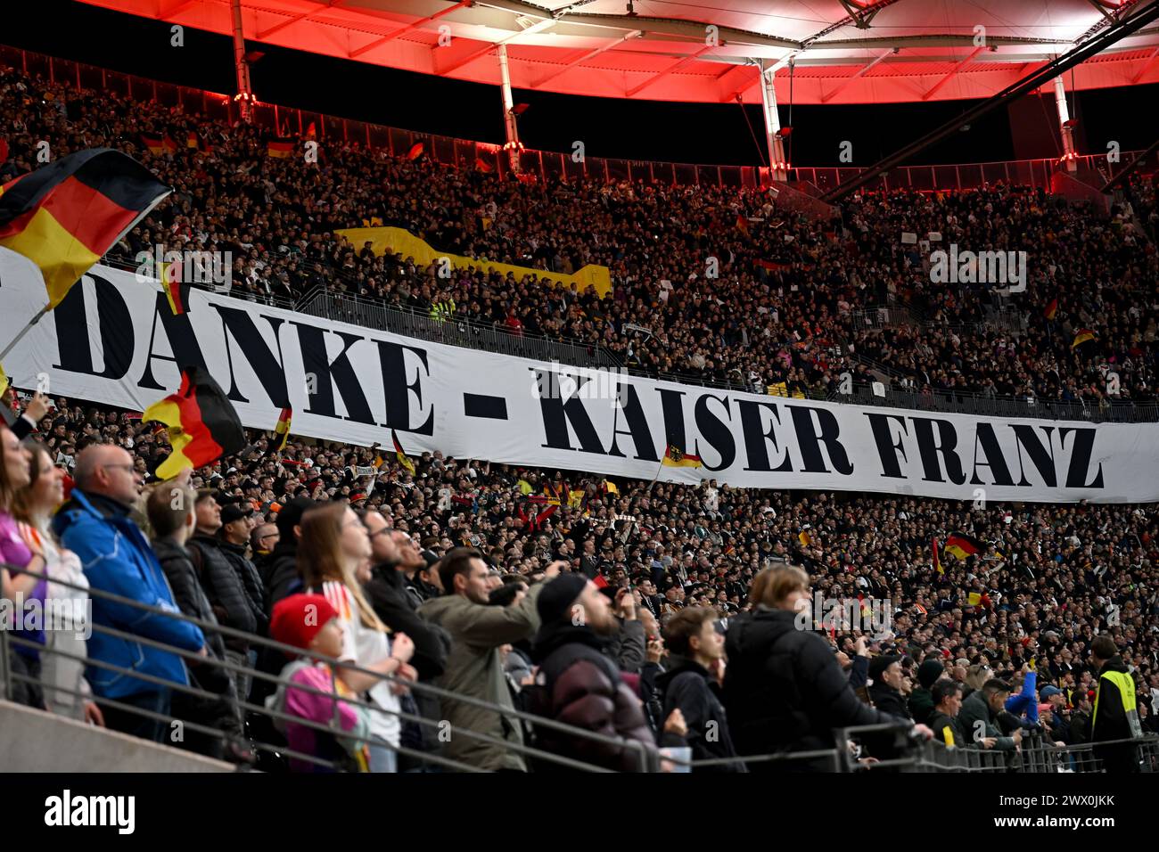 Frankfurt, Germany. 26 March 2024, Hesse, Frankfurt/Main: Soccer ...