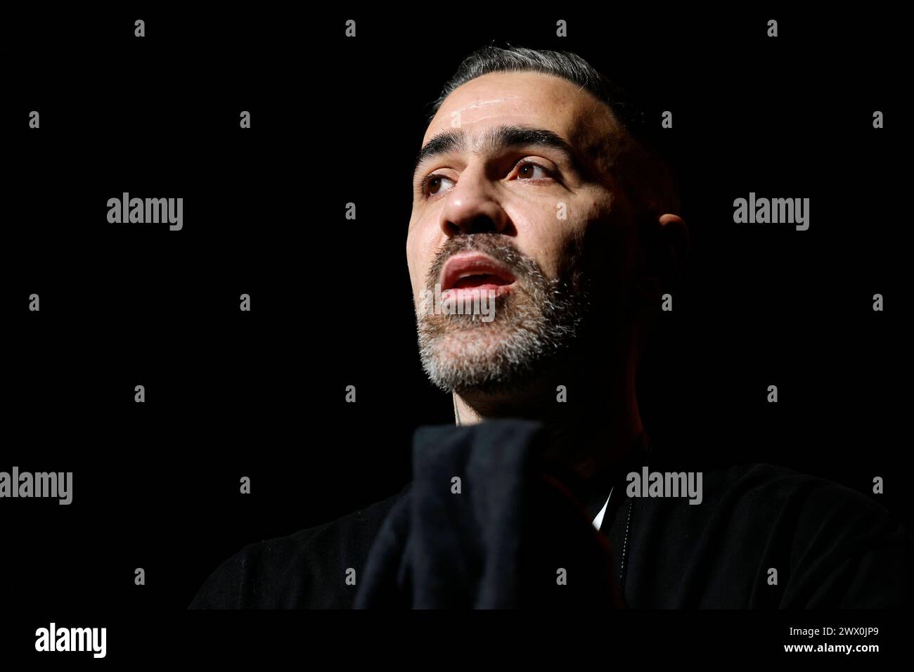 Rapper Bushido bei seinem Auftritt im Rahmen der Tour König für immer ...