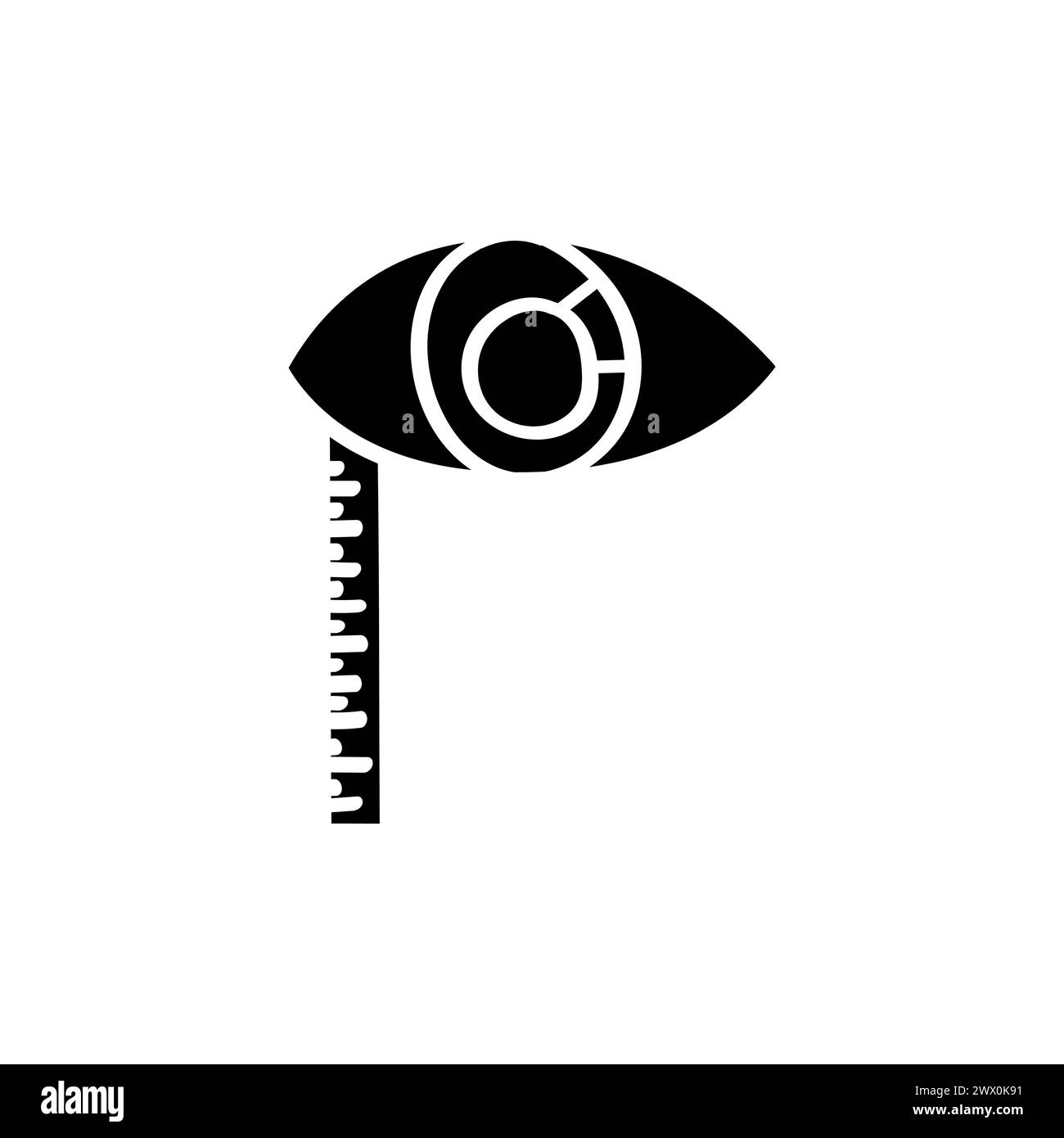 Eye scale hi-res stock photography and images - Alamy