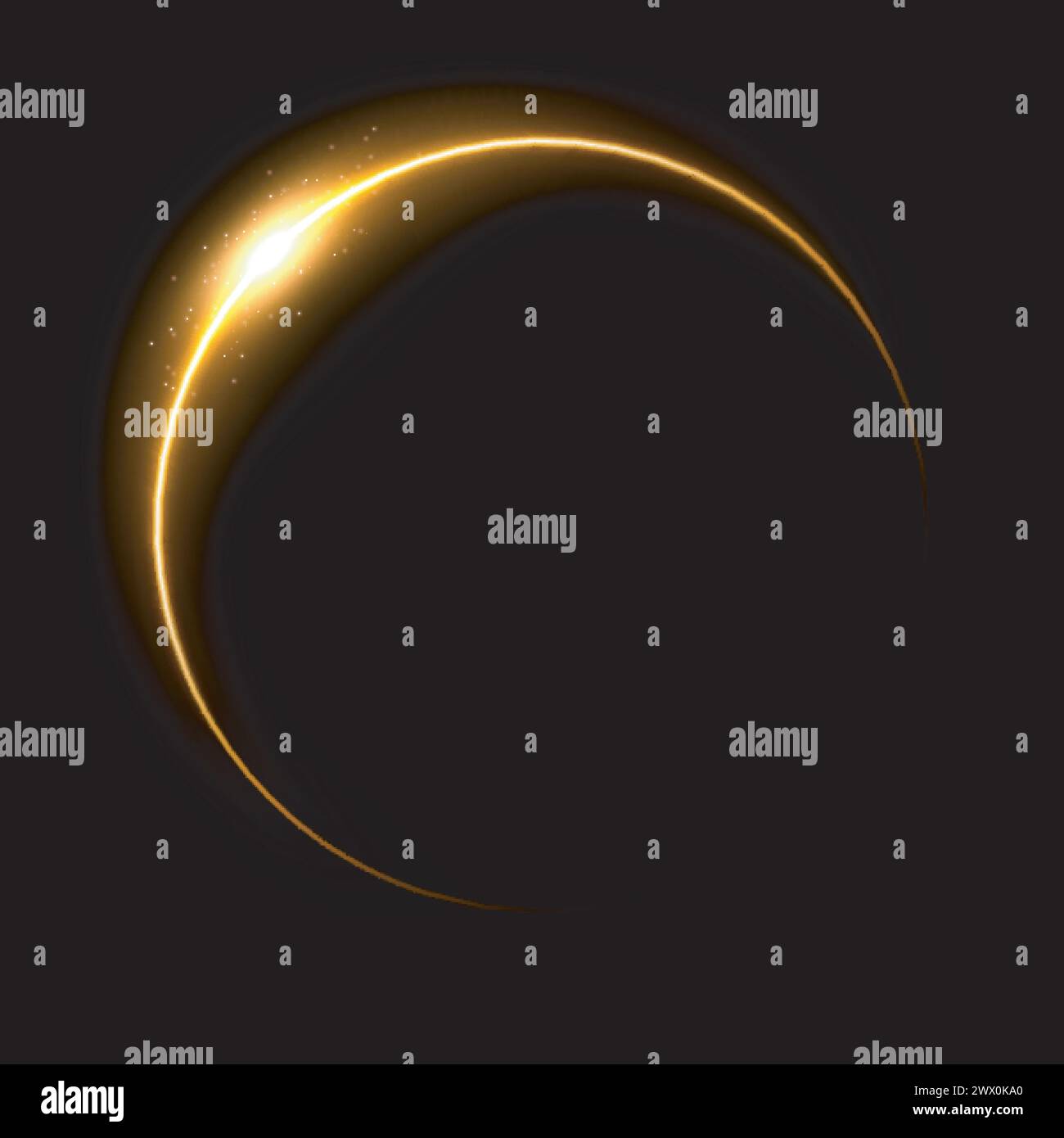 Yellow Eclipse, Suitable For Product Advertising, Natural Events ...