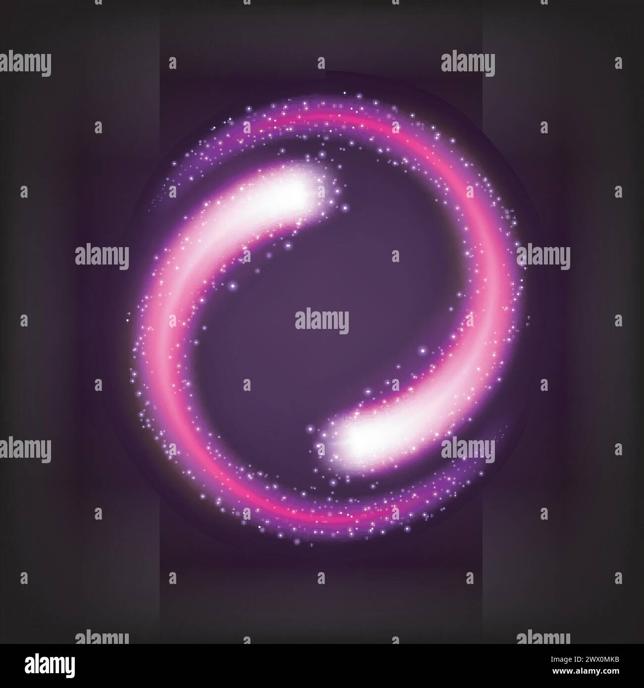 Rotating Violet Light Shiny with Sparkles, Suitable For Product ...