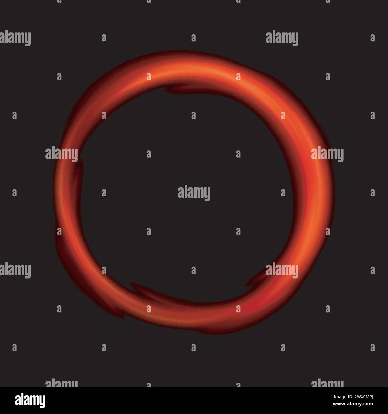 Round Red Light Twisted, Suitable For Product Advertising, Product ...