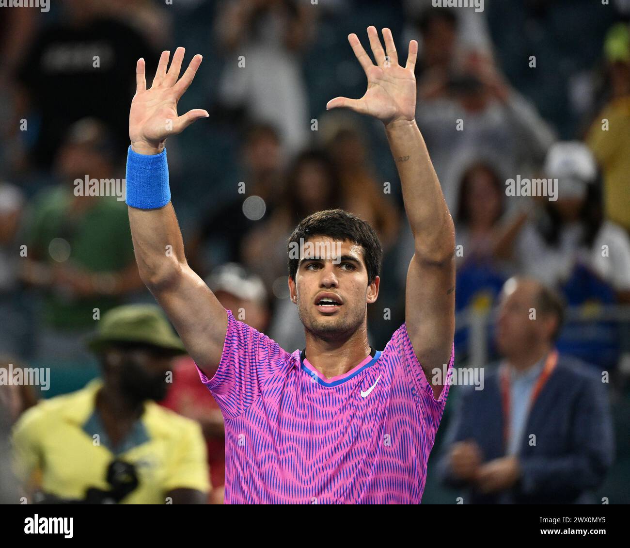 Alcaraz musetti miami hi-res stock photography and images - Alamy