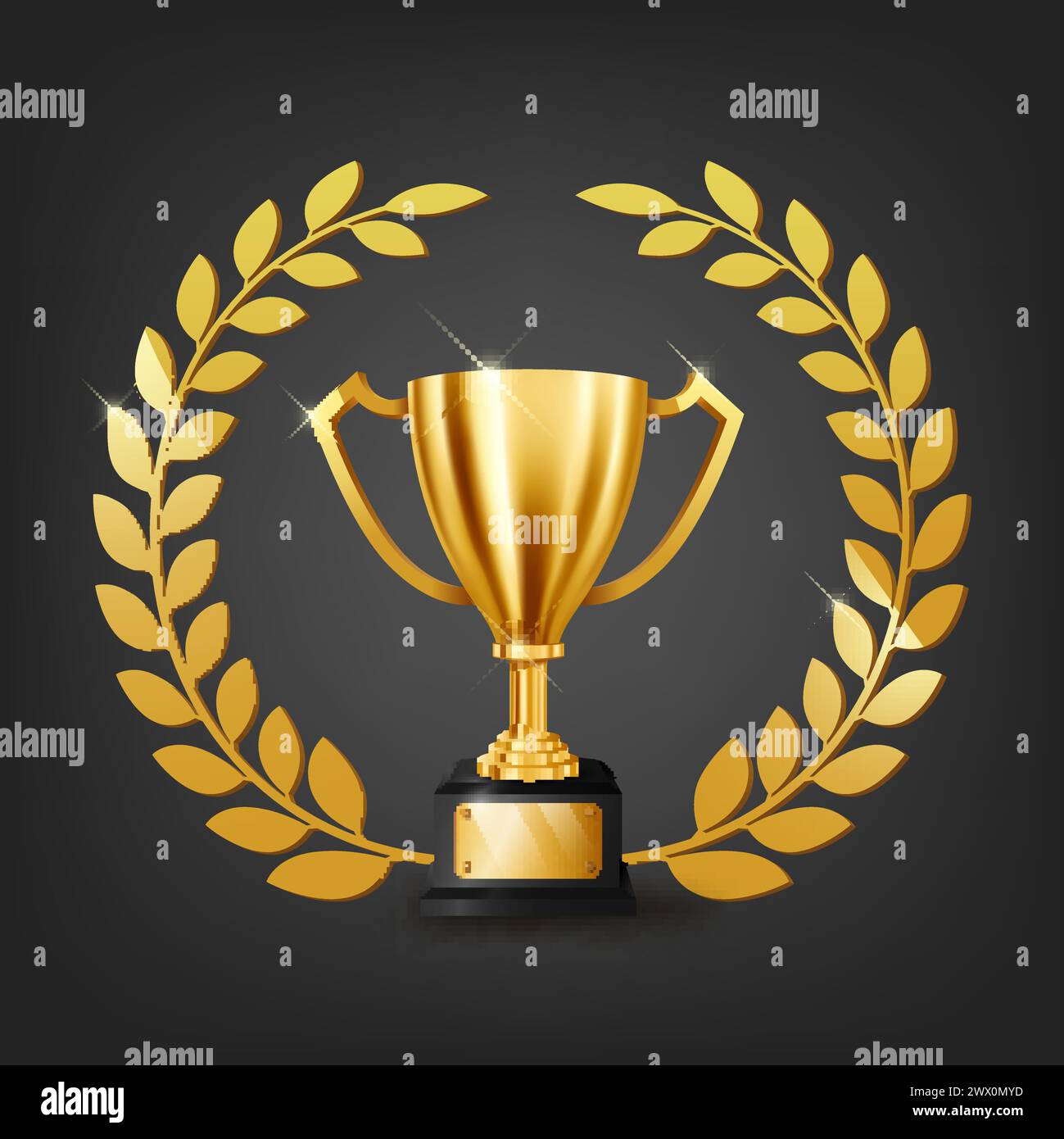 Golden badge of honour hi-res stock photography and images - Alamy