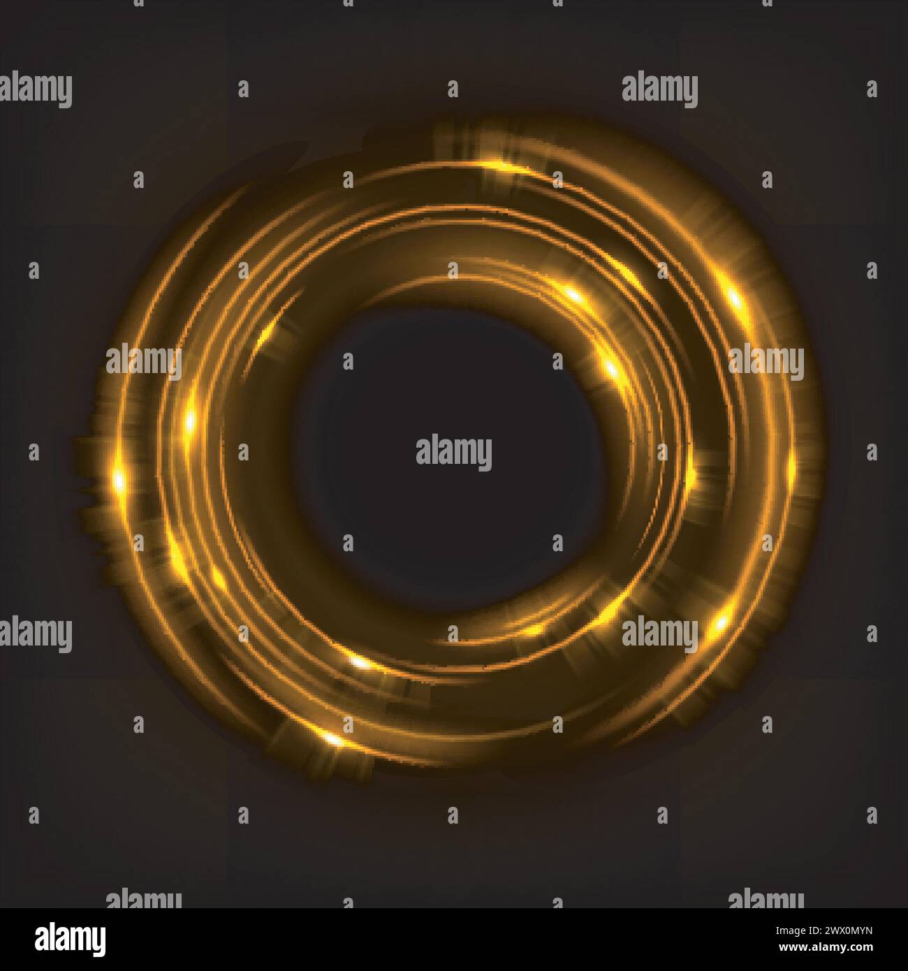 Rotating Yellow Light Shiny, Suitable For Product Advertising, Product ...