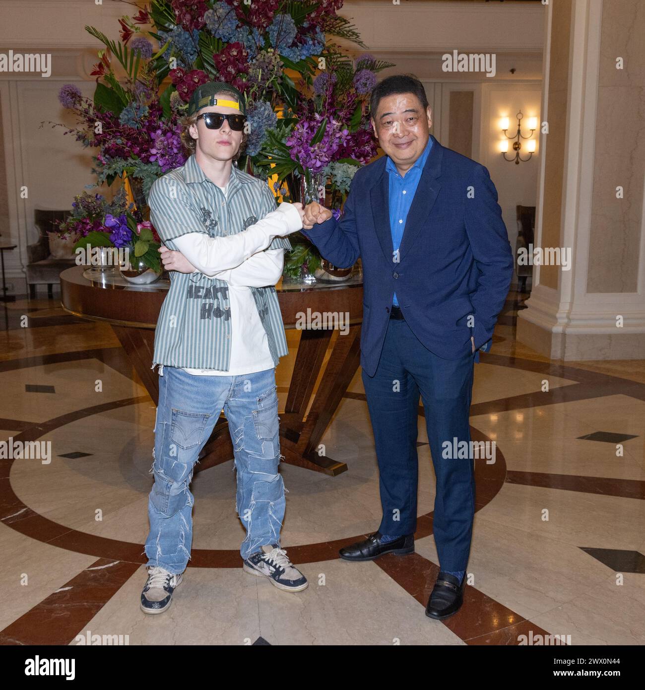 Beverly Hills, California, USA. 25th March, 2024. Actor Lev Cameron and ...