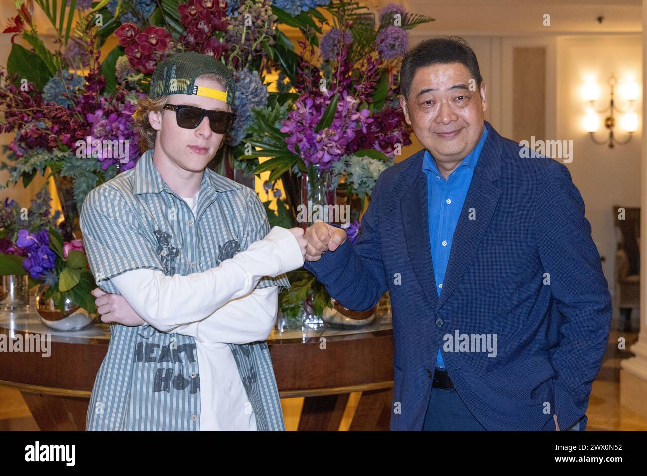 Beverly Hills, California, USA. 25th March, 2024. Actor Lev Cameron and ...
