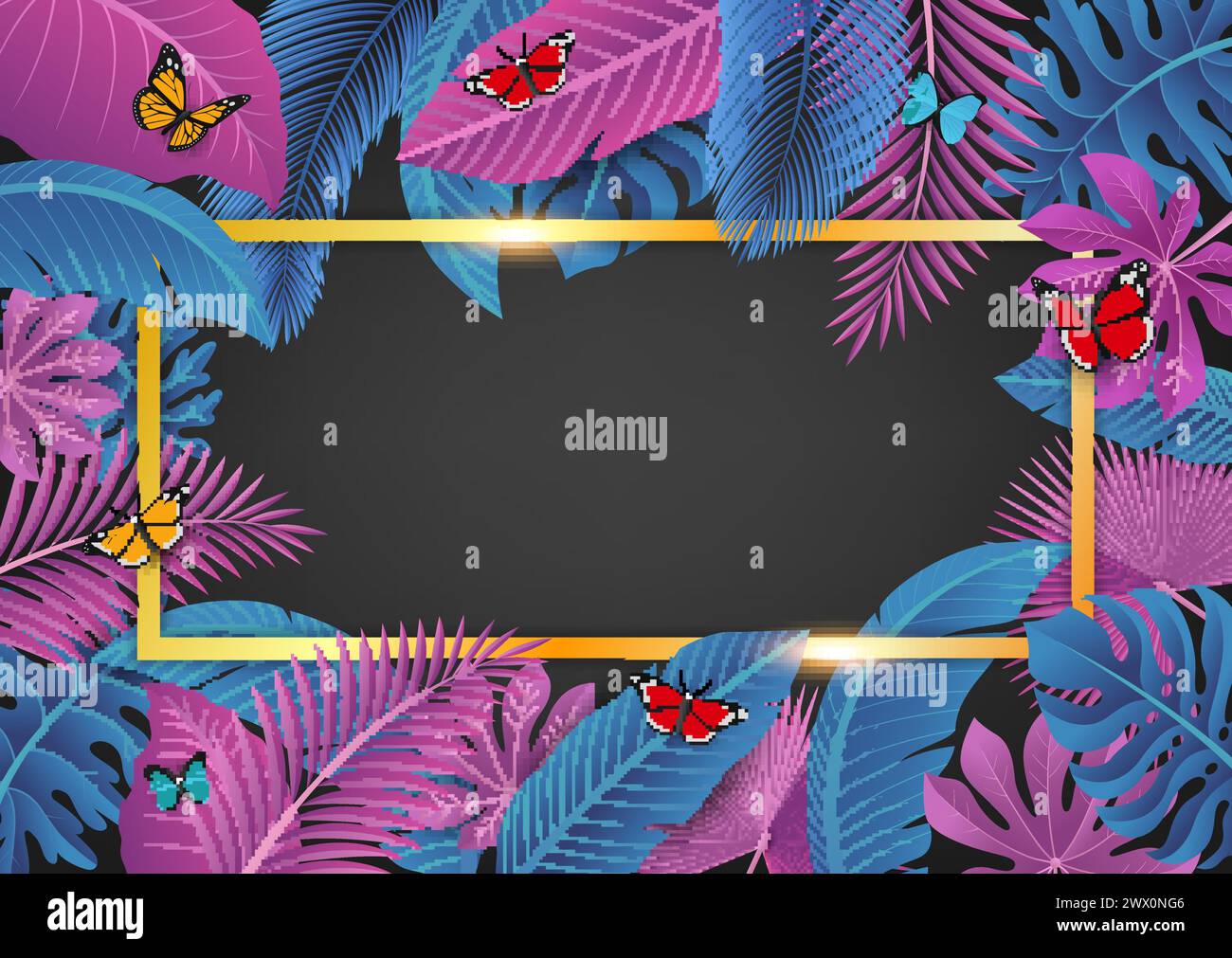 Trachycarpus vector vectors hi-res stock photography and images - Alamy