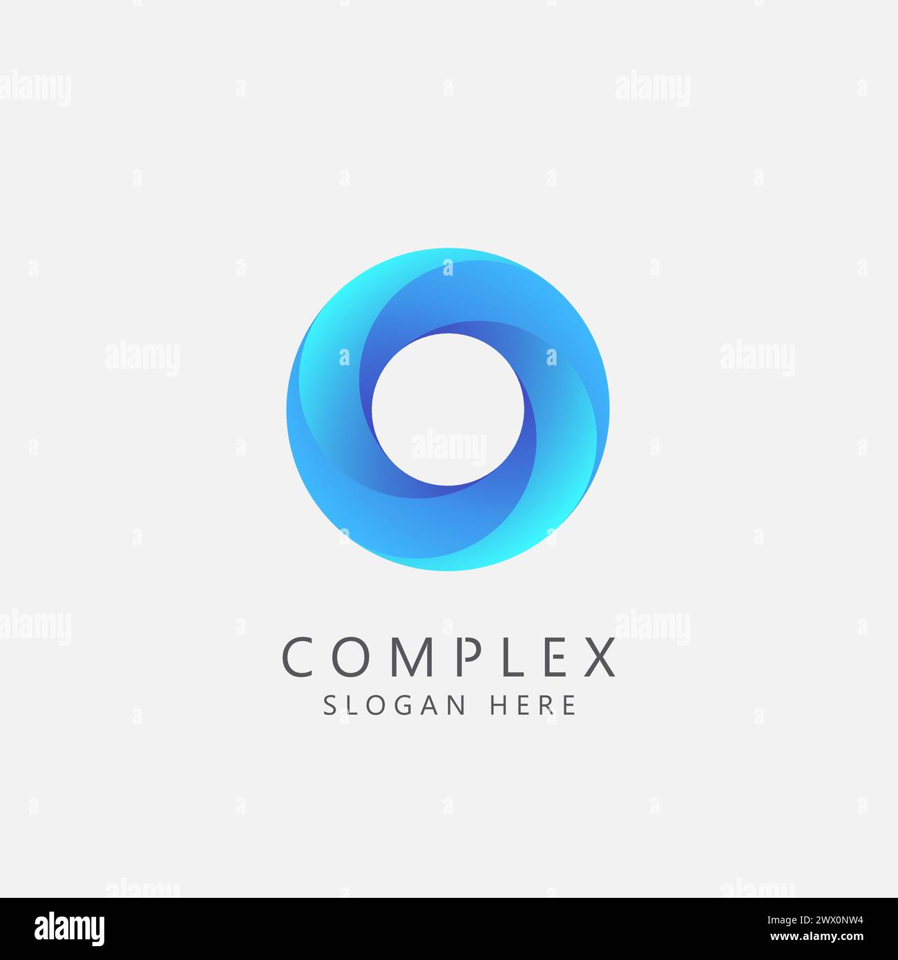 Complex Business Logo Concept. Teamwork, Social, Or Community Symbol, Vector Illustration Stock ...