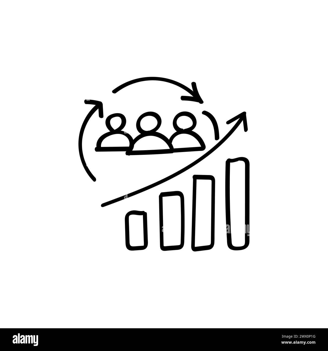 Supply demand symbol Stock Vector Images - Alamy