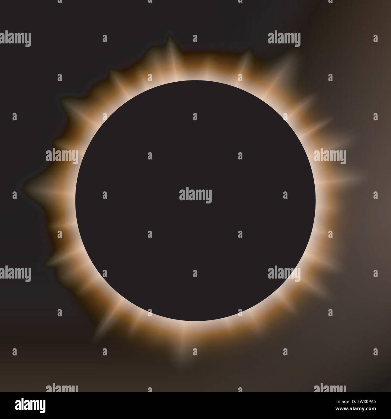 Yellow Eclipse, Suitable For Product Advertising, Natural Events ...