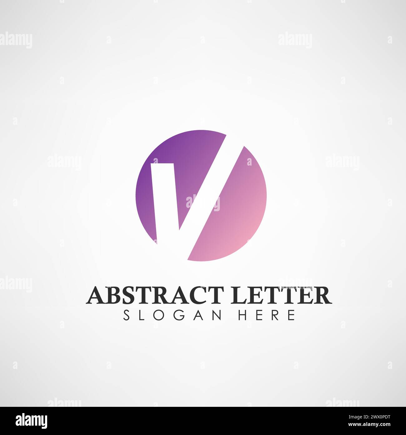 Abstract Letter V Logotype. Suitable For Trademarks, Company Logo, and ...